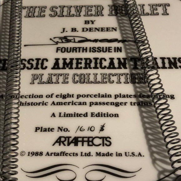 Artaffects | Other | The Silver Bullet Classic American Trains4th Issue ...